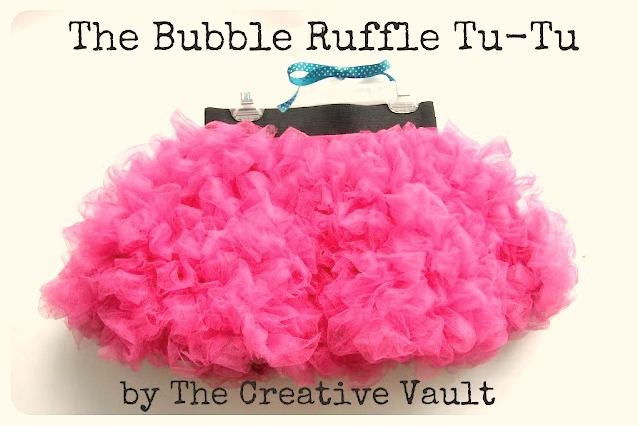 The Creative Vault: Bubble Ruffle Tu-Tu Tutorial